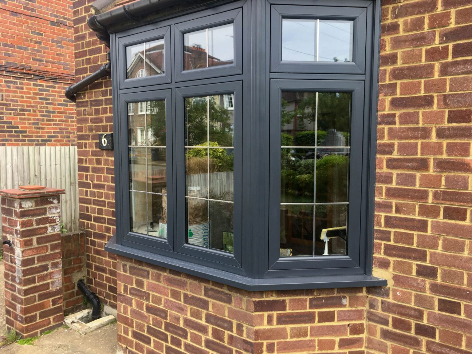 Smooth Grey Coloured Windows in London - SCI WIndows